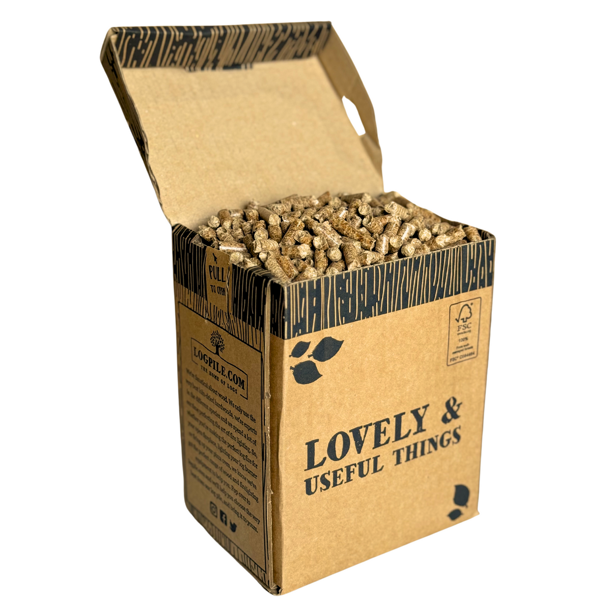 Hardwood Pellets for Mini Pizza Ovens – Logpile