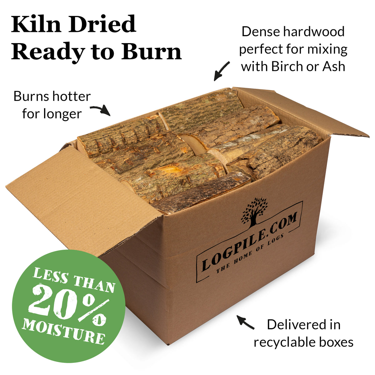 Long Burning British Beech Logs, Perfect For Wood Burners – Logpile