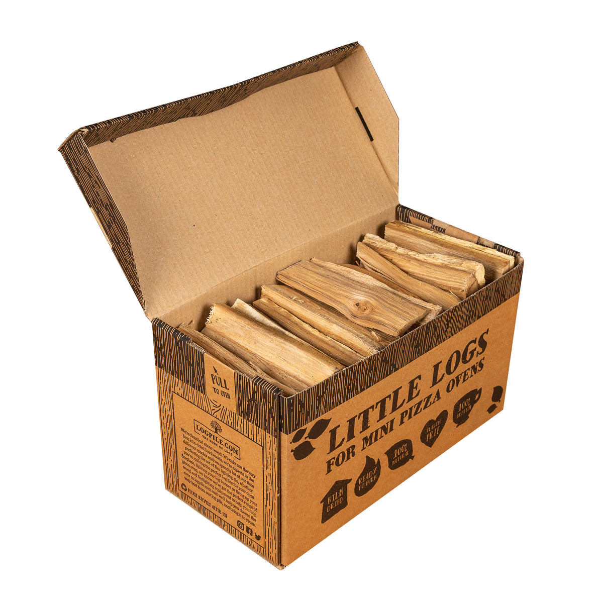 Little Logs for Mini Pizza Ovens – Logpile